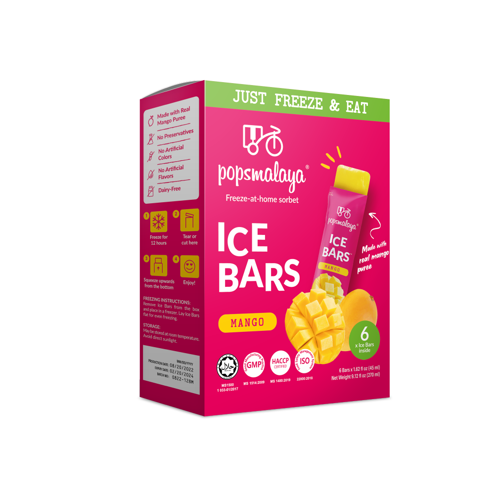 Ice Bars Mango – Pops Malaya
